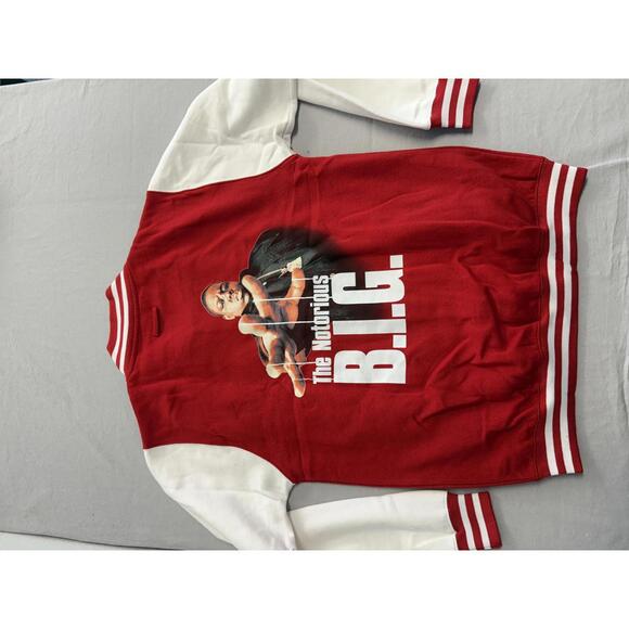 Jackets & Coats | The Notorious Big Varsity Jacket Biggy Smalls Jacket ...